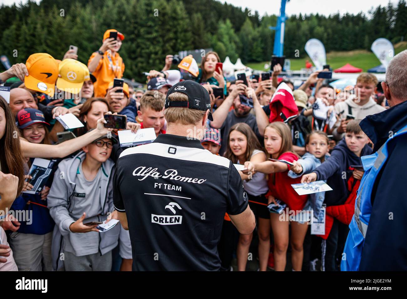 Spielberg, Austria. 9th July, 2022. #77 Valtteri Bottas (FIN, Alfa ...