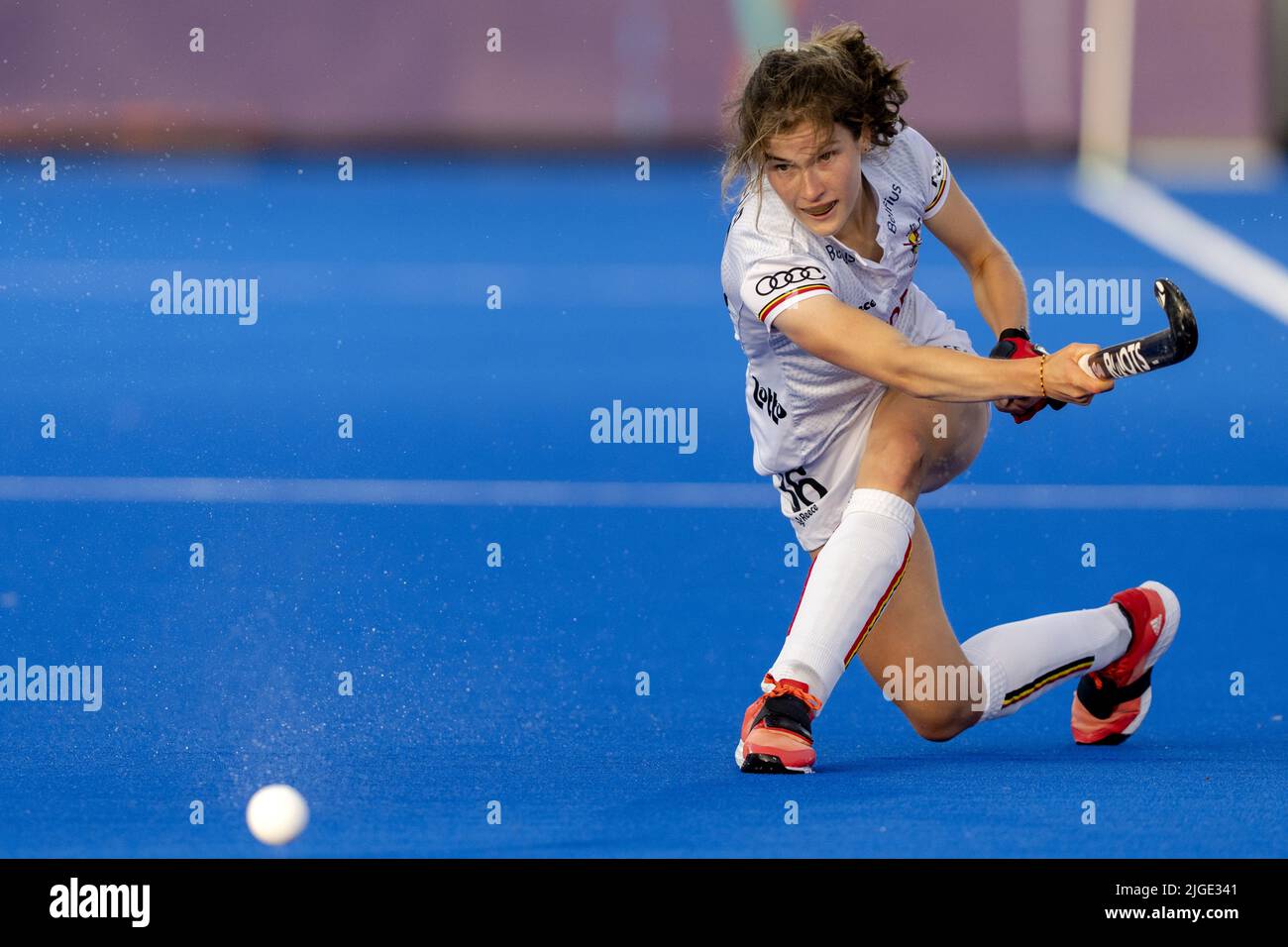 AMSTERDAM - Helene Brasseur (BEL) during the match between Belgium and ...