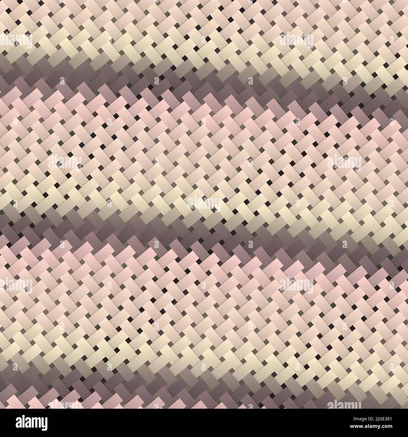 Interlaced fiber checkered surface elements wicker Plastic weave ...