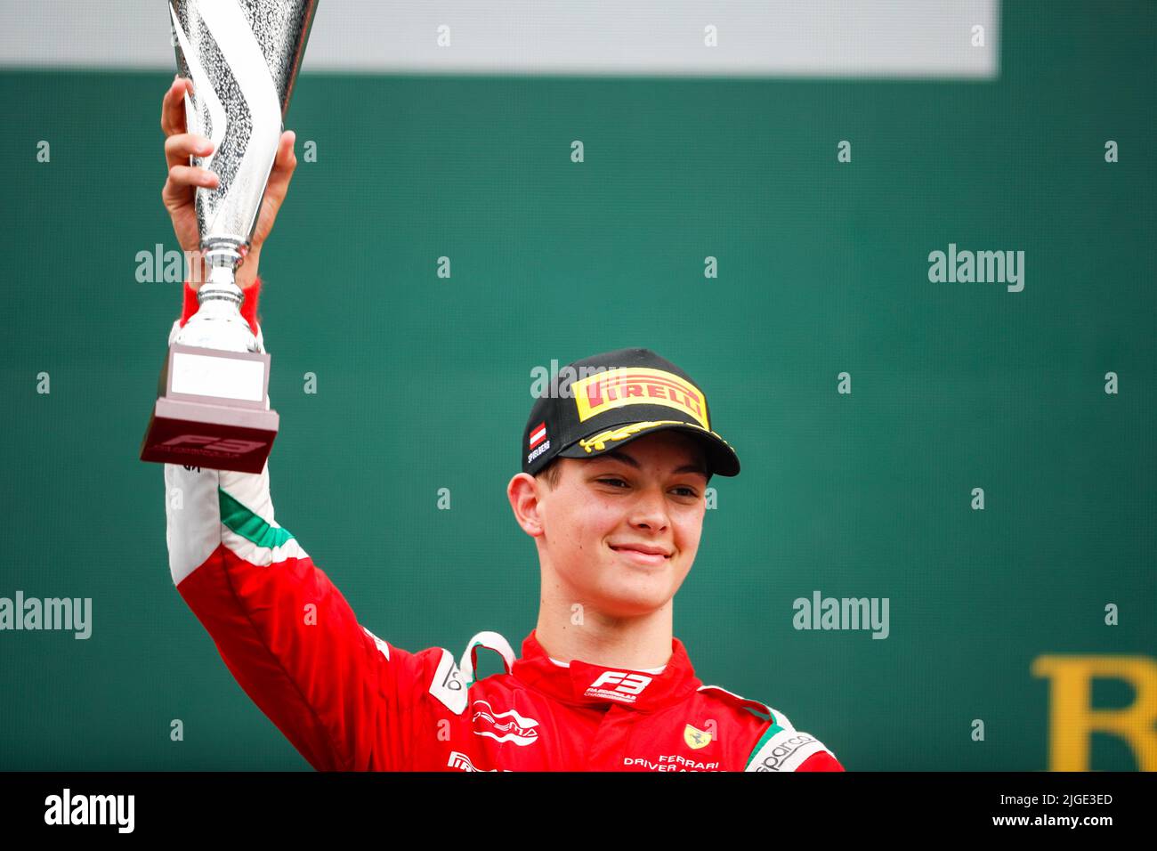 podium BEARMAN Oliver (gbr), Prema Racing, Dallara F3, portrait during ...