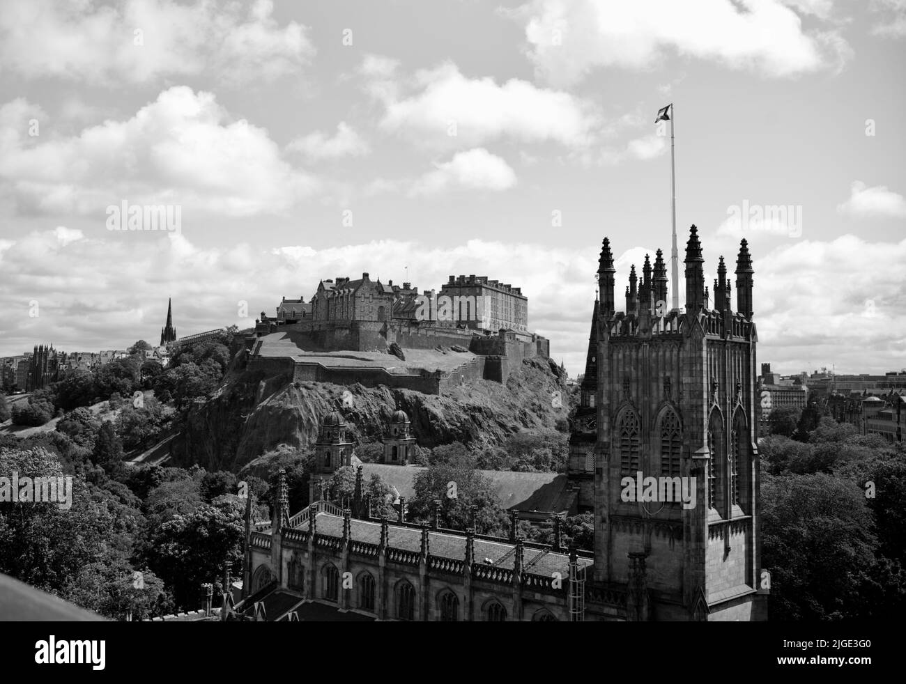 Edinburgh Castle, Scotland Stock Photo - Alamy