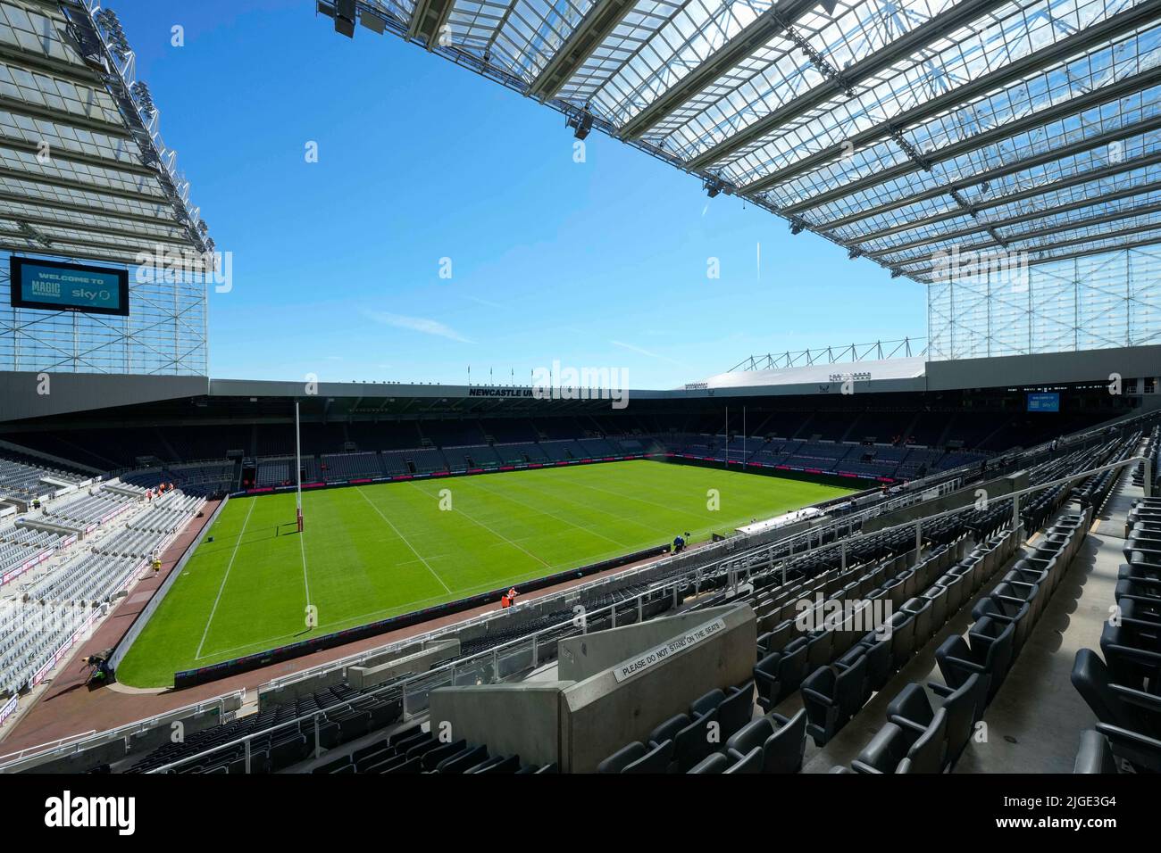 General view of St James Park Stadium before the match Stock Photo - Alamy