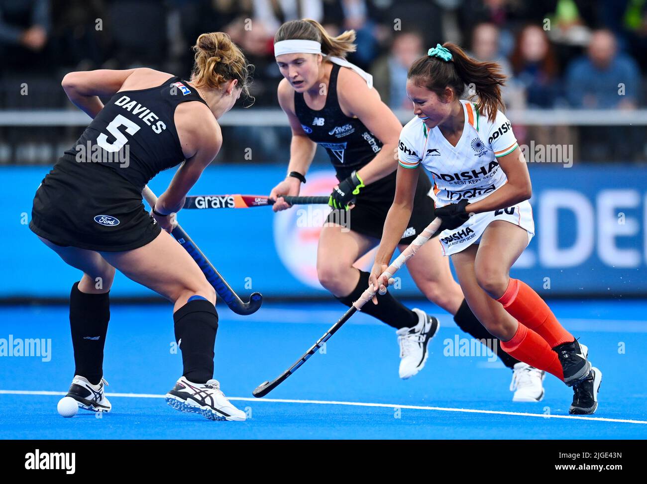 AMSTERDAM 2022 Women's World Cup Spain & Netherlands23 India v New ...