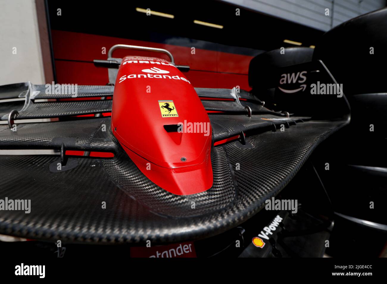 Ferrari f1 75 detail hi-res stock photography and images - Alamy