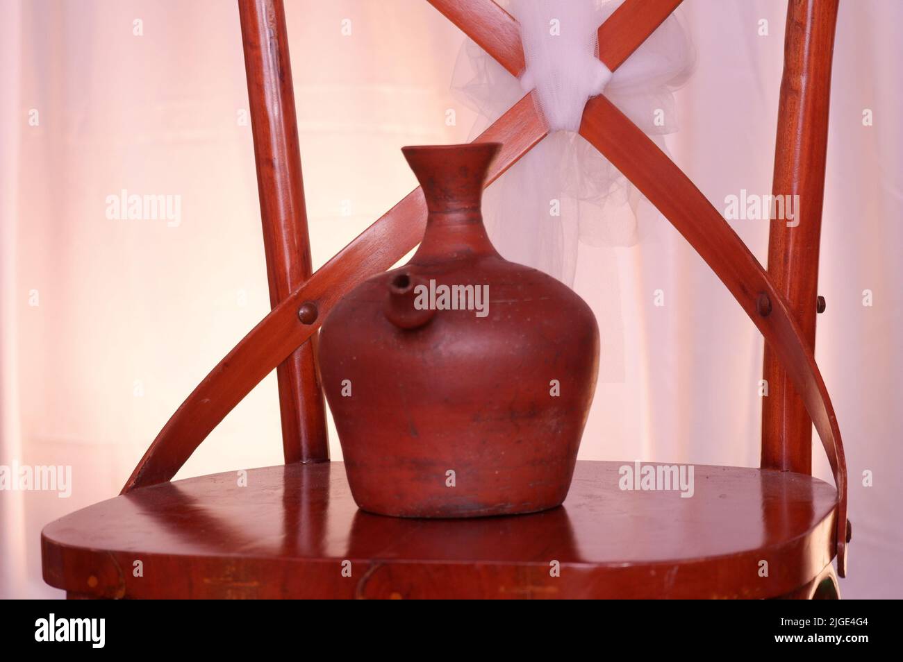 Javanese clay jug that used to hold seven sources of water at the ...