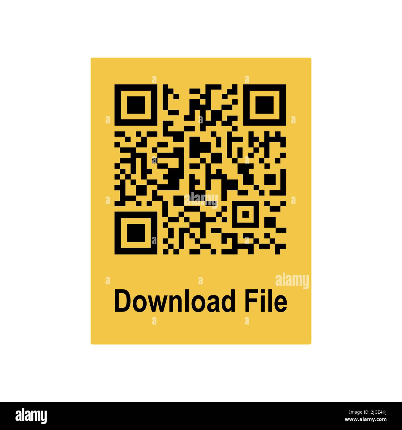 Qrcode for download file. Mobile QR code the link security for phone ...