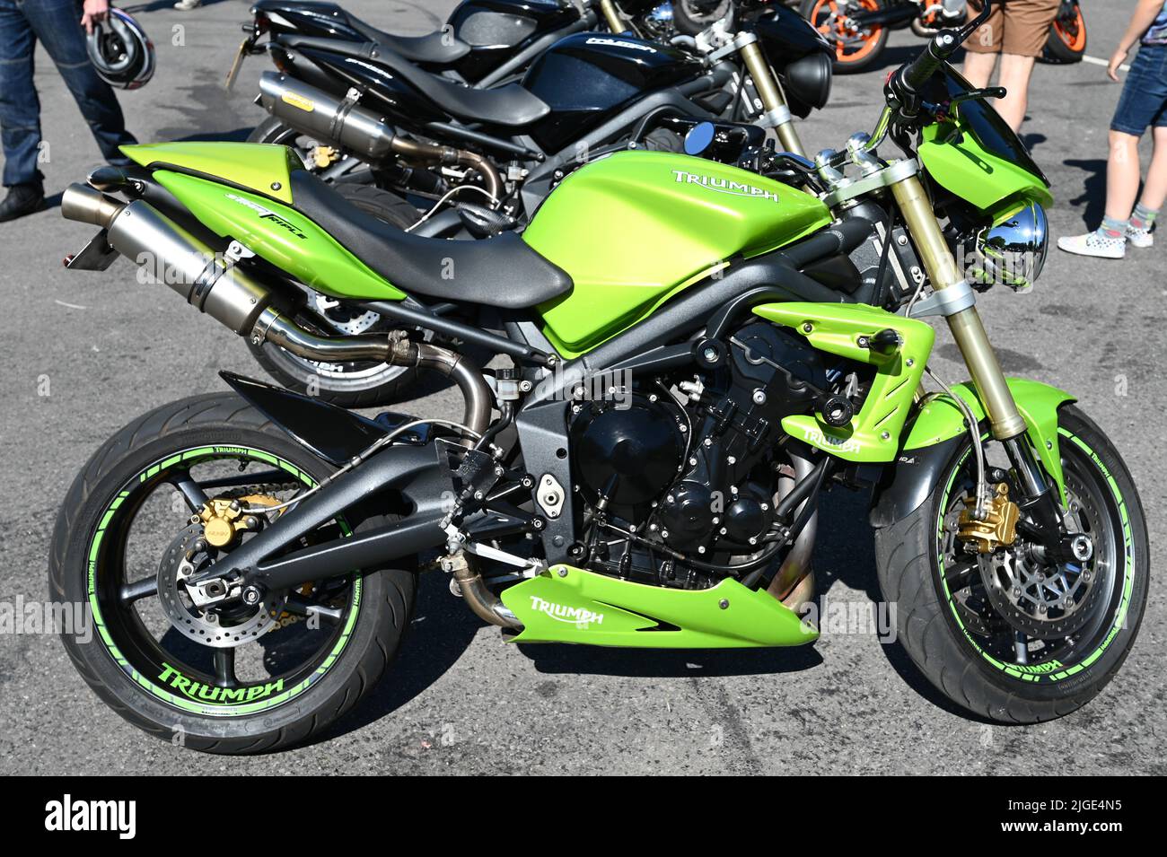 Triumph Speed Triple Stock Photo - Alamy