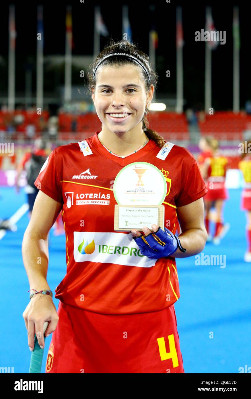 TERRASSA 2022 Women's World Cup Spain & NetherlandsKorea v Spain (Pool ...