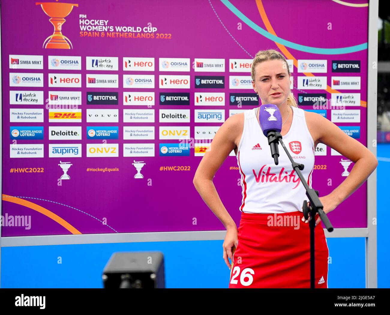 AMSTERDAM 2022 Women's World Cup Spain & Netherlands21 England v China ...