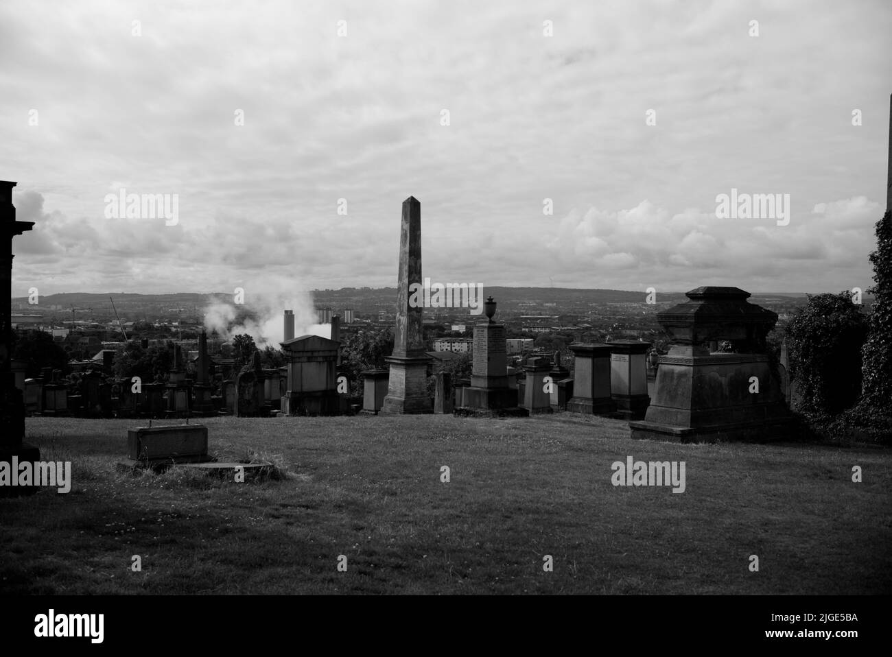 Glasgow Necropolis, Scotland Stock Photo - Alamy