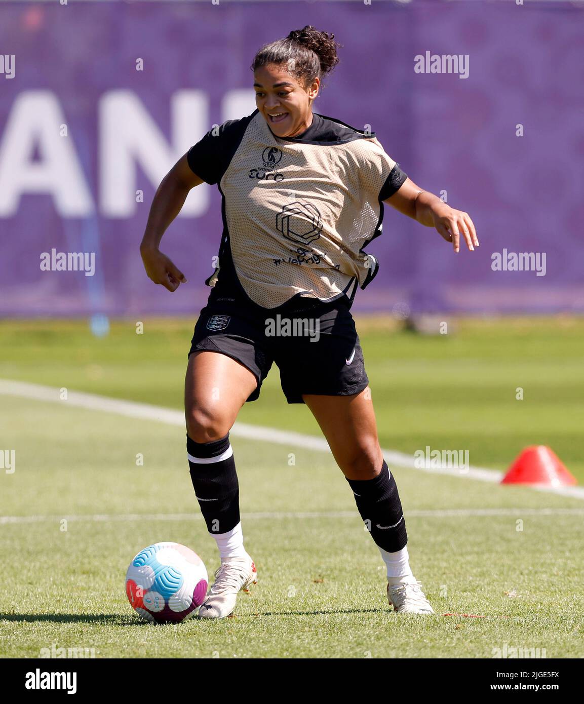England's Jess Carter during a training session at the UEFA Women's ...