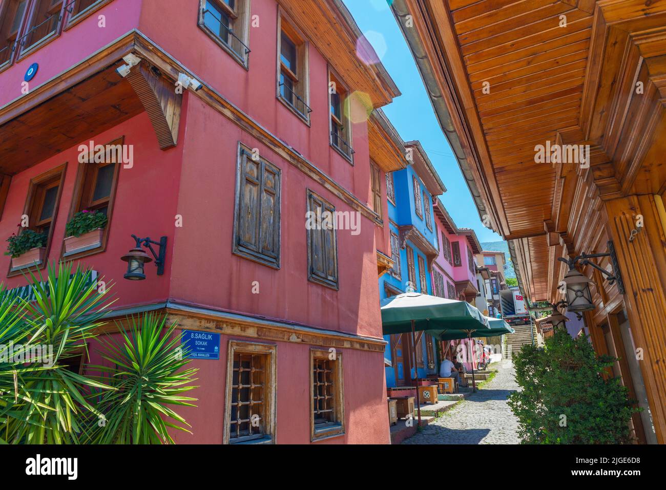 Old colorful and comforting houses in Turkey Stock Photo - Alamy