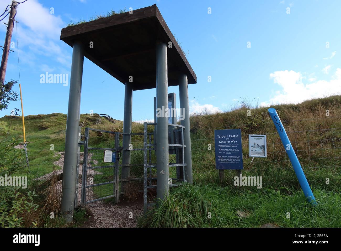 The Kintyre Way. Kintyre peninsula. Argyll and Bute. Scotland. UK Stock ...