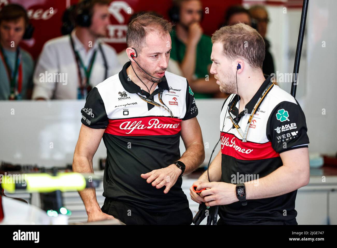 Spielberg, Austria. 9th July, 2022. Camilo Zuricher (Alfa Romeo F1 Team ...