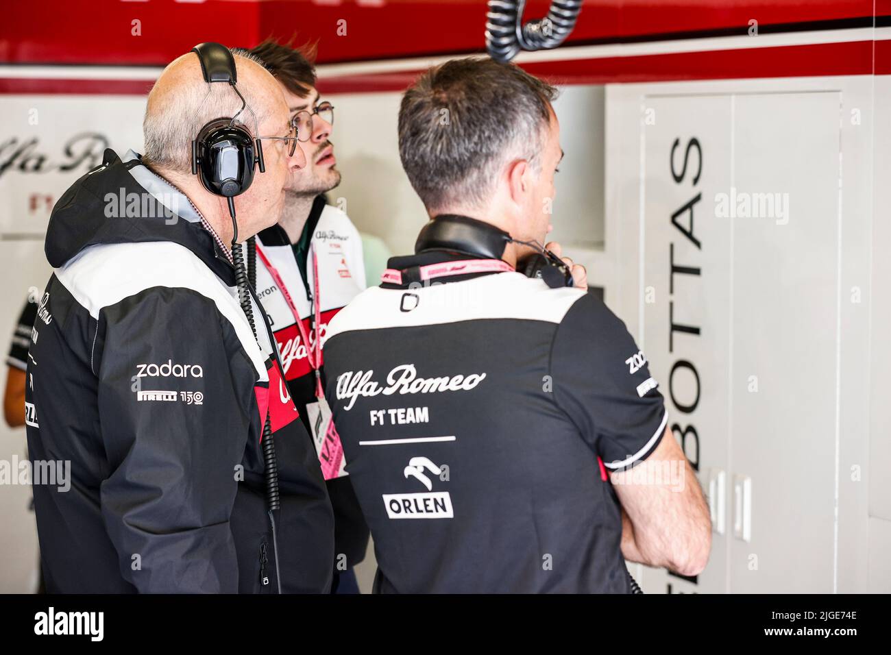 Spielberg, Austria. 9th July, 2022. Jean-Philippe Imparato (Alfa Romeo ...