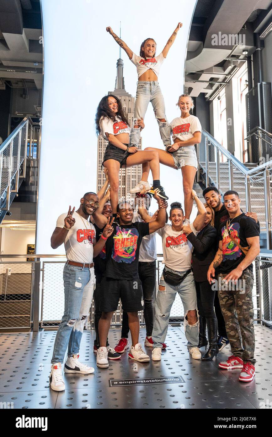 New York, United States. 09th July, 2022. Members of the cast of ...