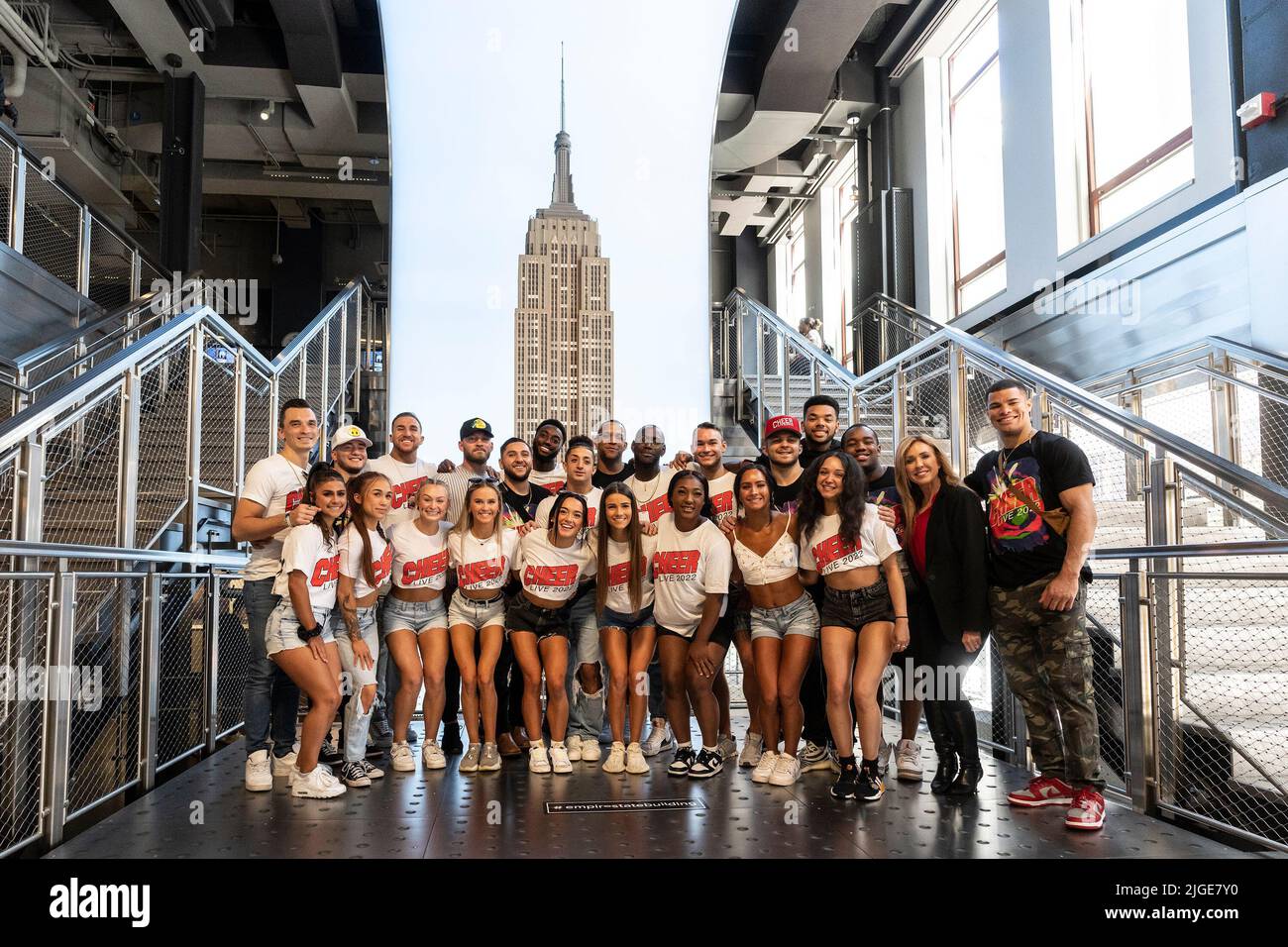 New York, United States. 09th July, 2022. Members of the cast of ...