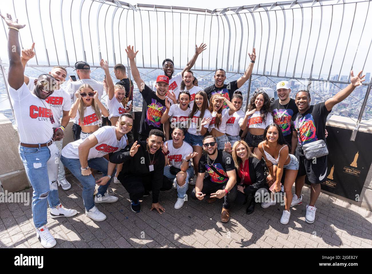 New York, United States. 09th July, 2022. Members of the cast of ...
