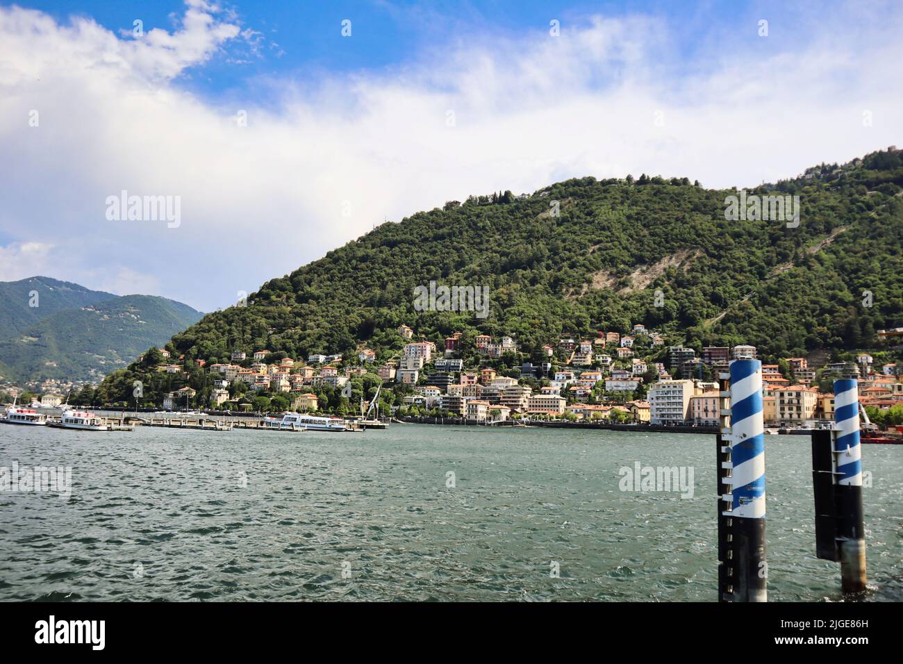Lake Como seen from Como Stock Photo - Alamy