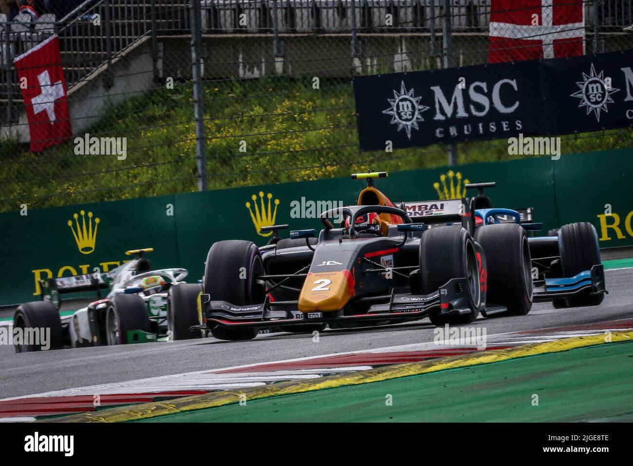 02 DARUVALA Jehan (ind), Prema Racing, Dallara F2, action during the ...