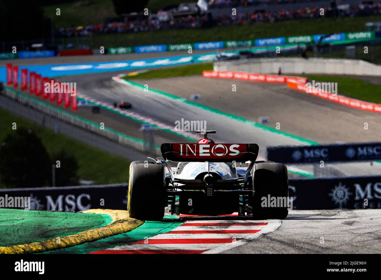 Spielberg, Austria. 9th July, 2022. #63 George Russell (GBR, Mercedes ...