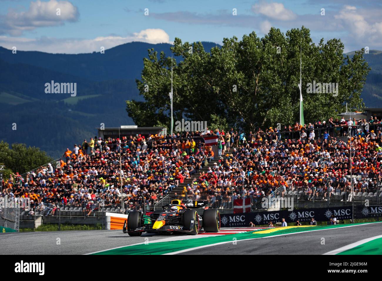 Spielberg, Austria. 9th July, 2022. #1 Max Verstappen (NLD, Oracle Red ...