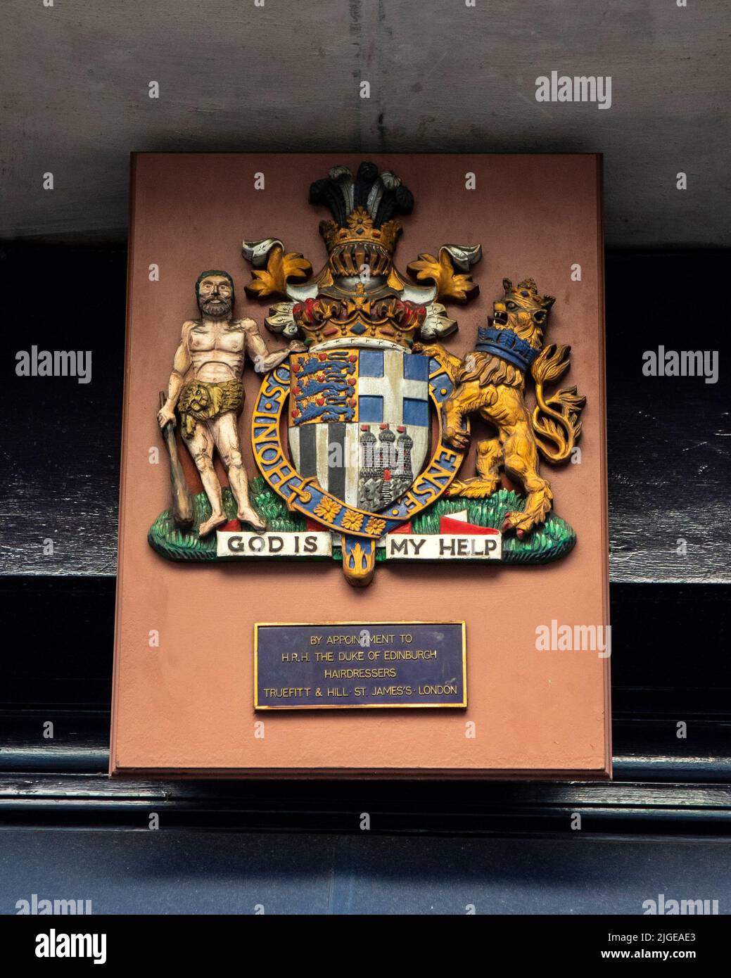 Royal appointment plaque hi-res stock photography and images - Alamy