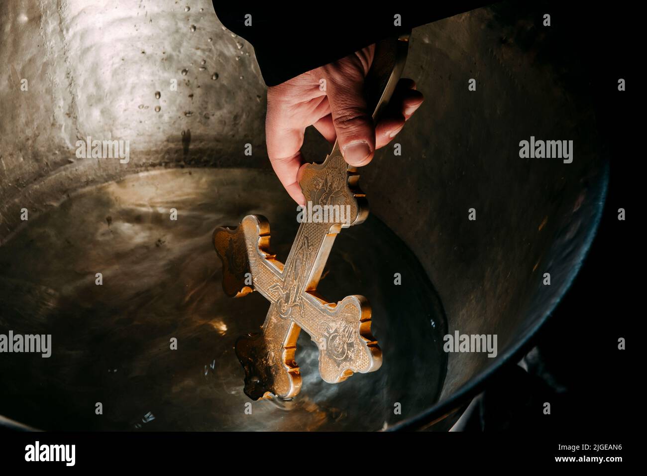 Baptism church water hi-res stock photography and images - Alamy