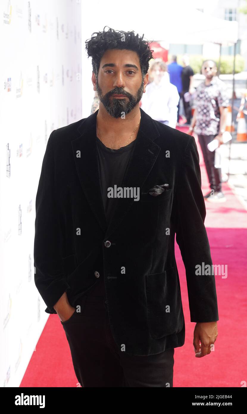 Ray Panthaki arriving for the South Bank Sky Arts Awards at The Savoy ...