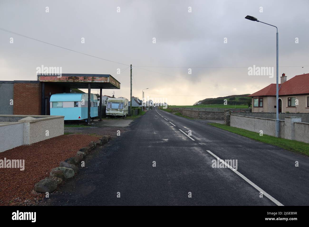 The Kintyre Way. Kintyre peninsula. Argyll and Bute. Scotland. UK Stock ...