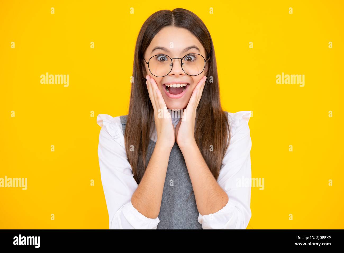 Happy Surprised Expression