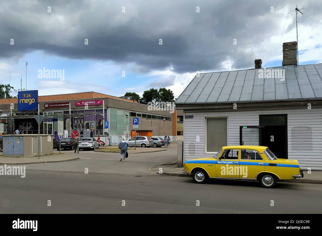 Soviet passenger car hi-res stock photography and images - Alamy