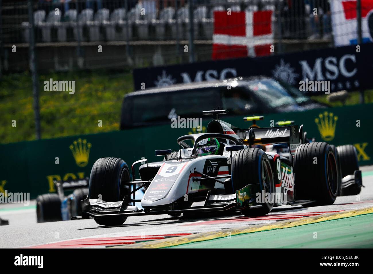09 VESTI Frederik (dnk), ART Grand Prix, Dallara F2, action during the ...