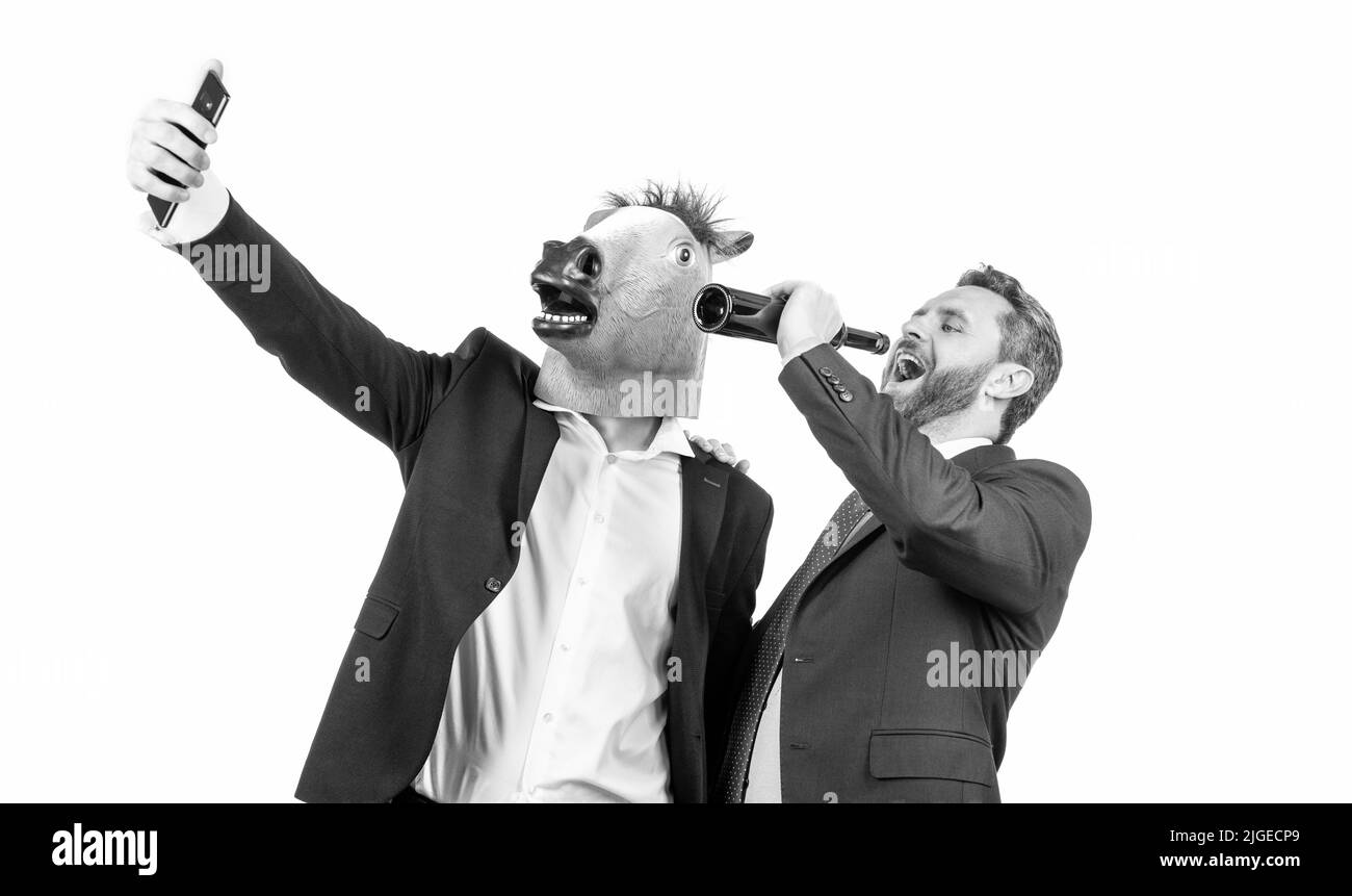 Drinking cell phone Black and White Stock Photos & Images - Alamy