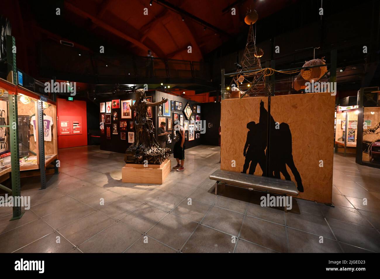 Pearl Jam rock memorabilia in Seattle, Washington Stock Photo - Alamy