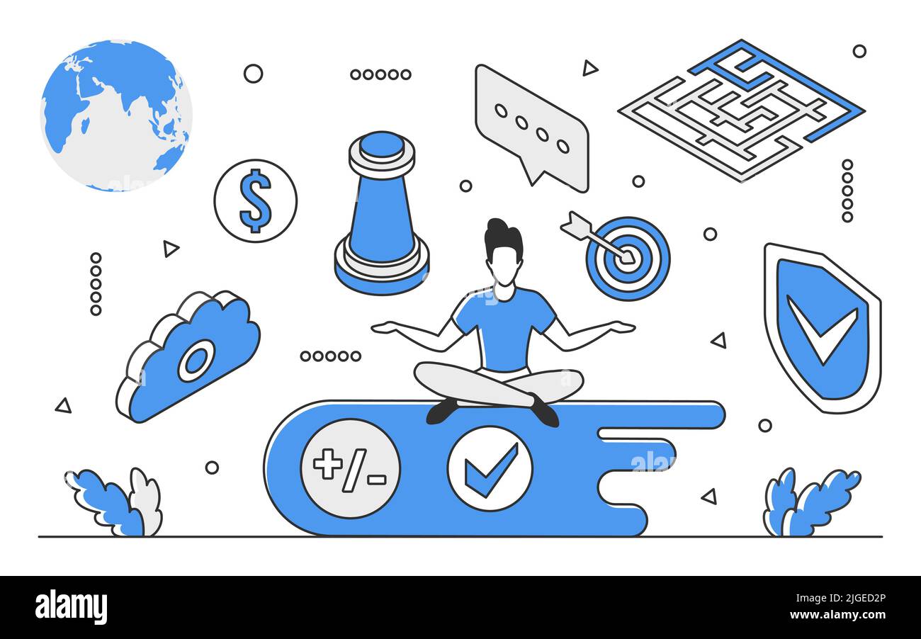 Project team leader. Management leadership, it agile teamwork vector ...