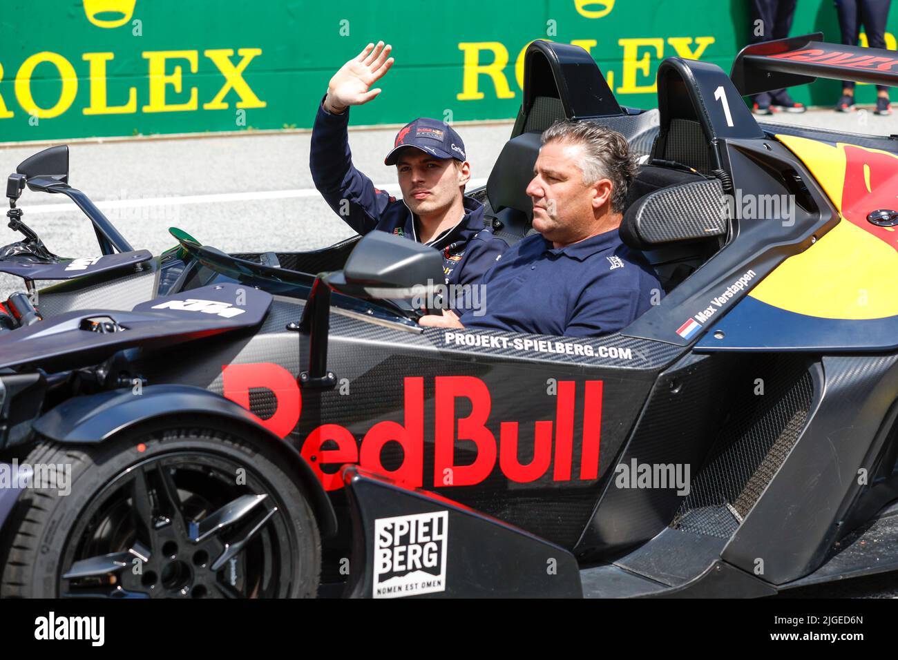 Spielberg, Austria. 10th July, 2022. #1 Max Verstappen (NLD, Oracle Red ...