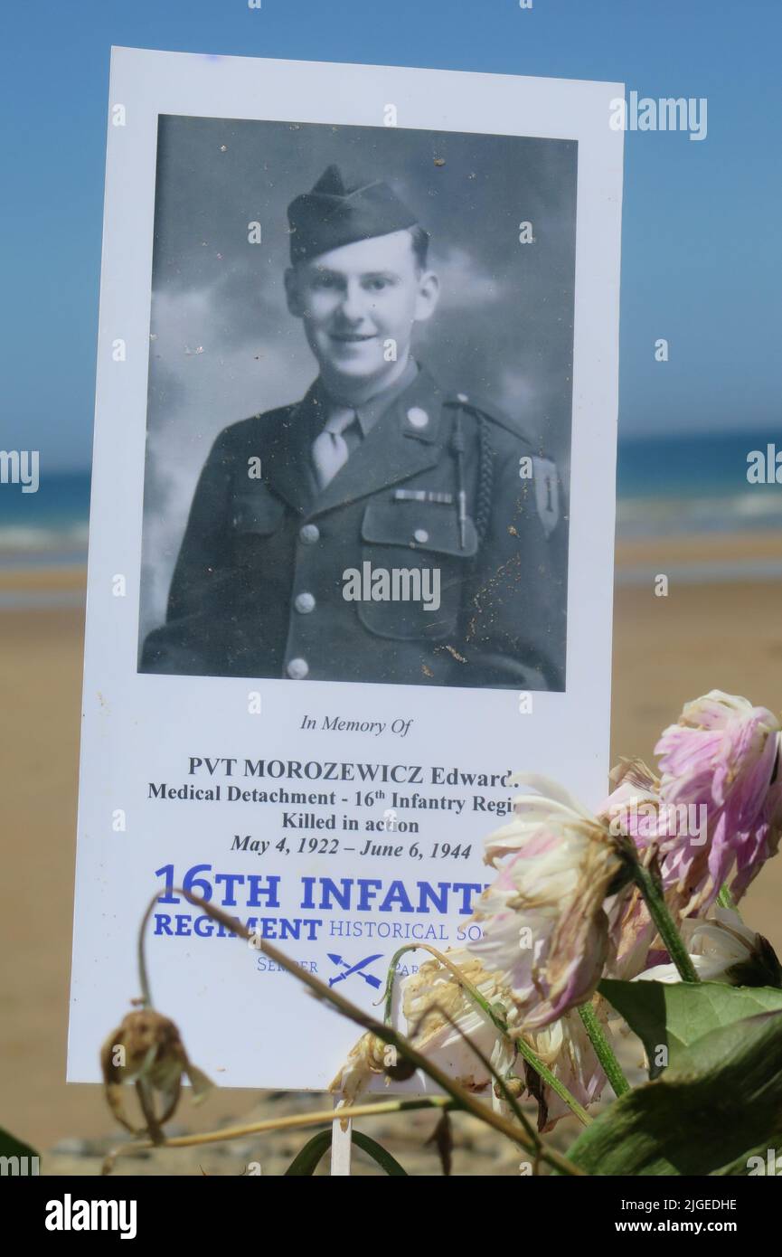 Normandy d day medic hi-res stock photography and images - Alamy