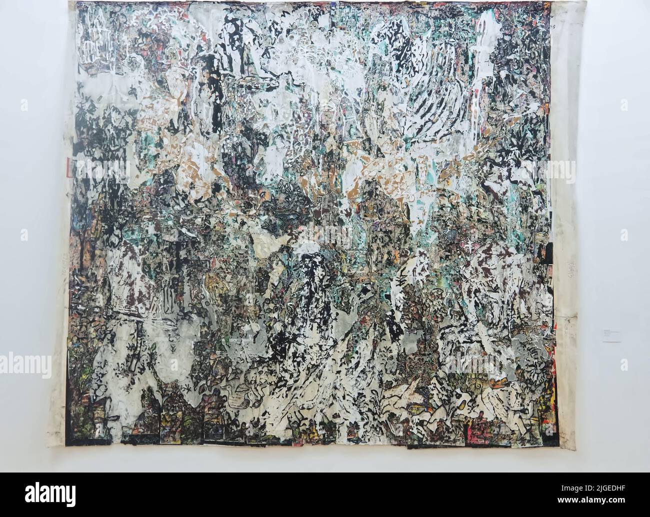 Mark bradford painting hi-res stock photography and images - Alamy