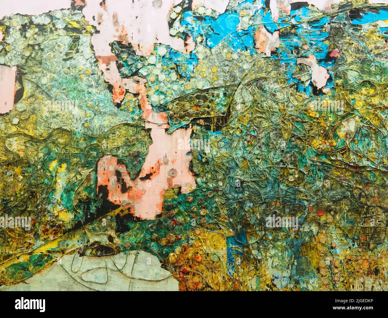 Mark bradford painting hi-res stock photography and images - Alamy