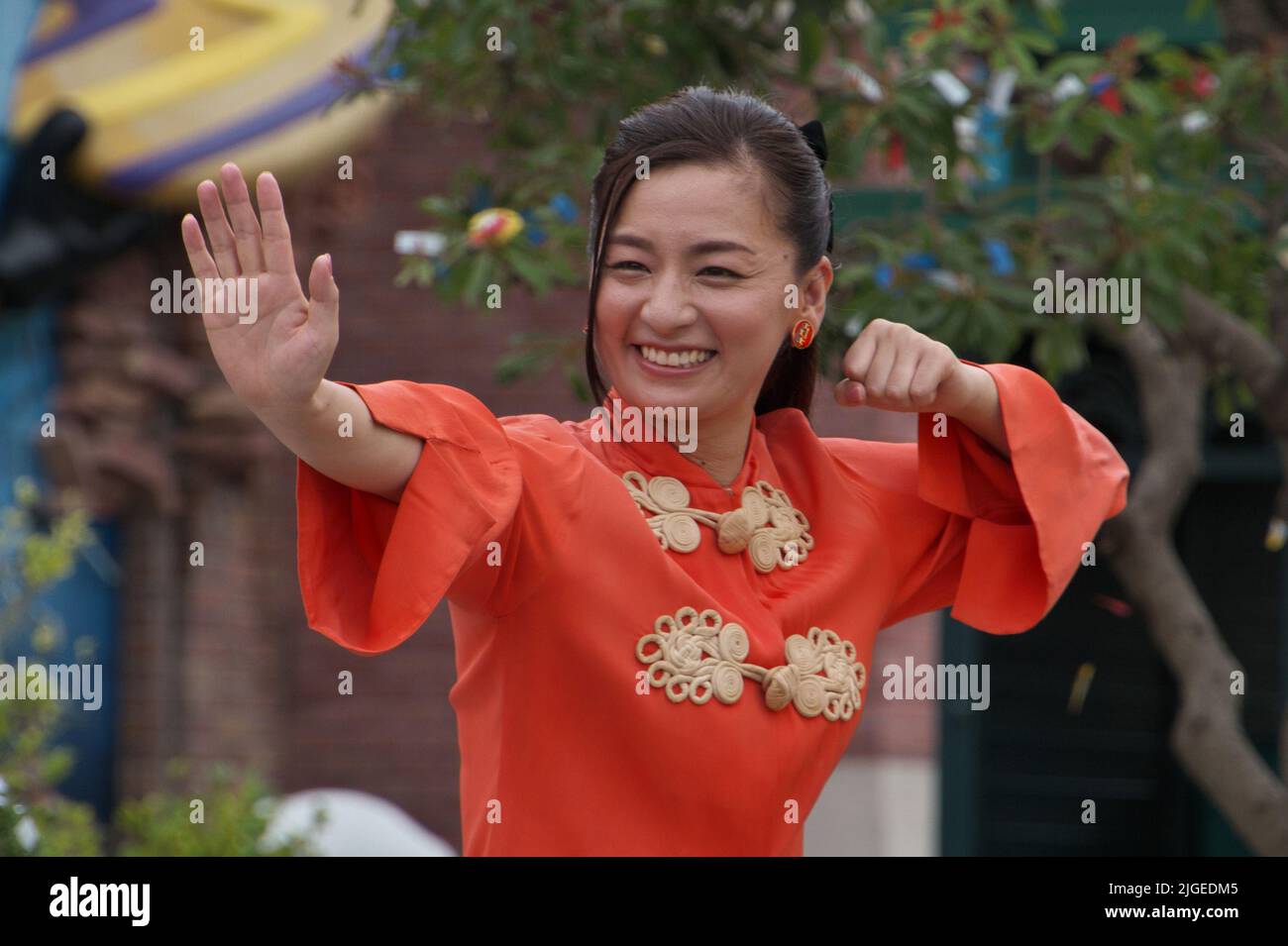 Osaka, Japan. 10th July, 2022. Japanese voice cast and actress Machiko Ono attends an event for ...