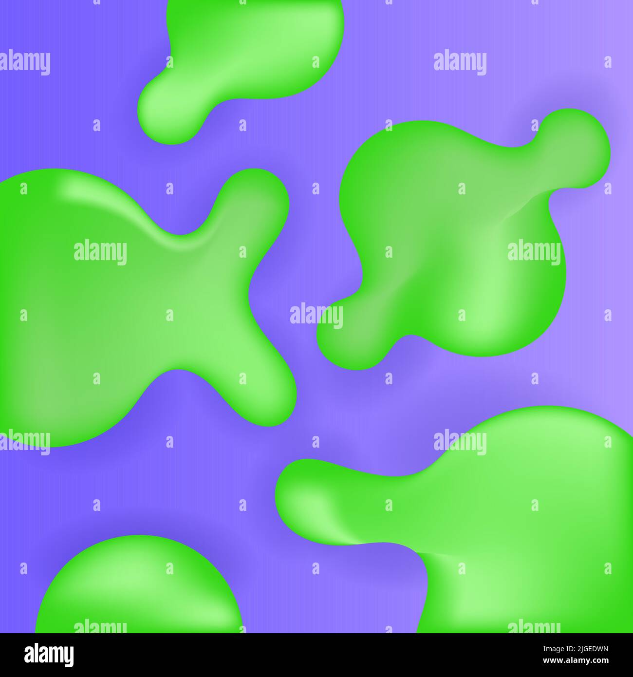 3D metaball render composition Stock Vector Image & Art - Alamy