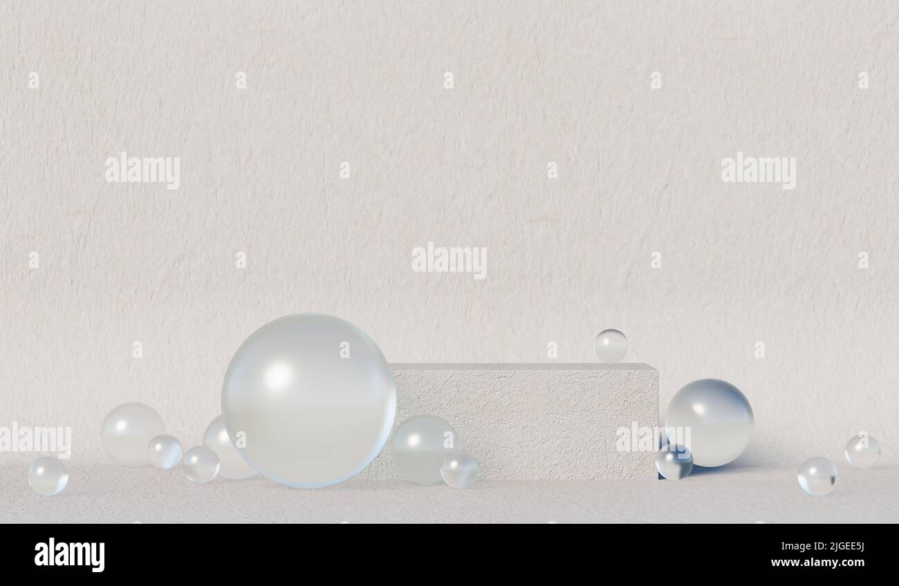 Abstract background for product presentation. 3d rendering Stock Photo ...