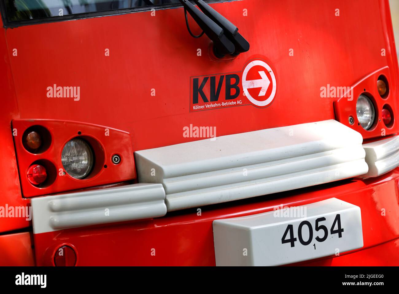 Cologne, Germany. 10th July, 2022. A logo of the Cologne Transport ...