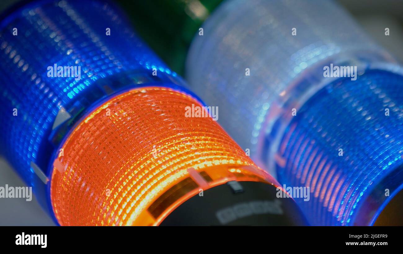 Blinking led glow lights night hi-res stock photography and images - Alamy