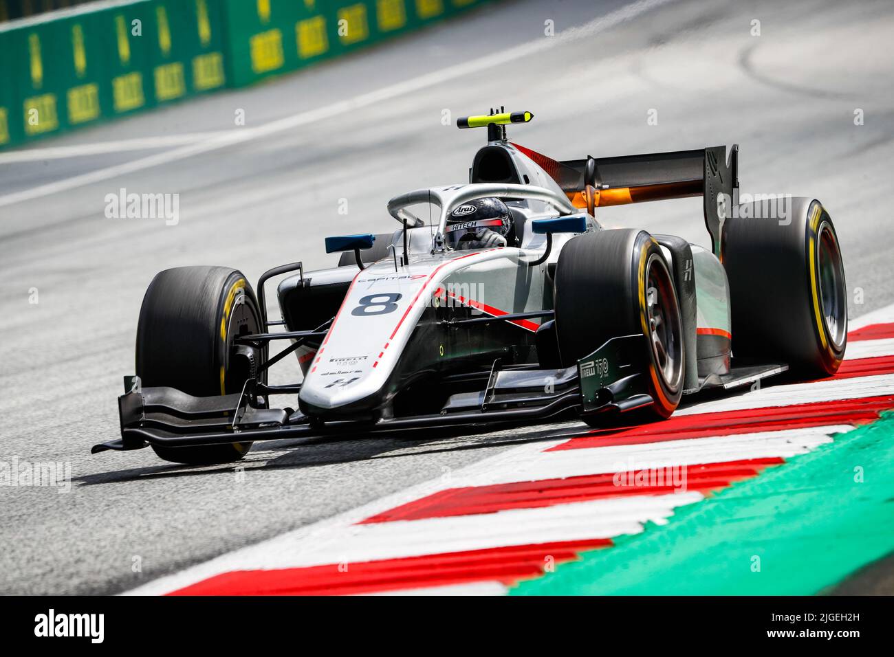 08 Vips Juri (est), Hitech Grand Prix, Dallara F2, action during the ...