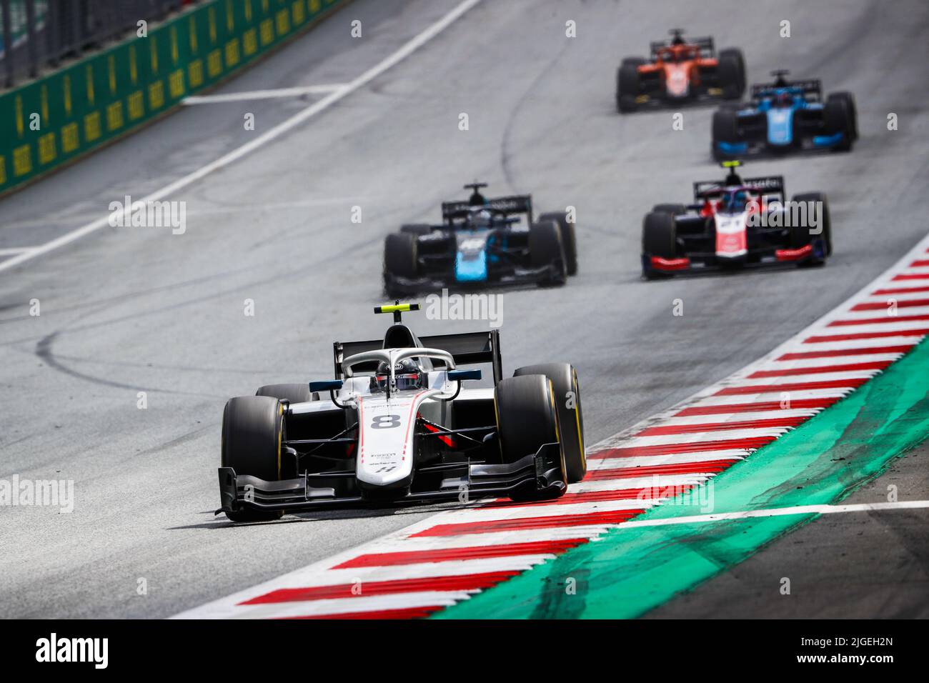 08 Vips Juri (est), Hitech Grand Prix, Dallara F2, action during the ...