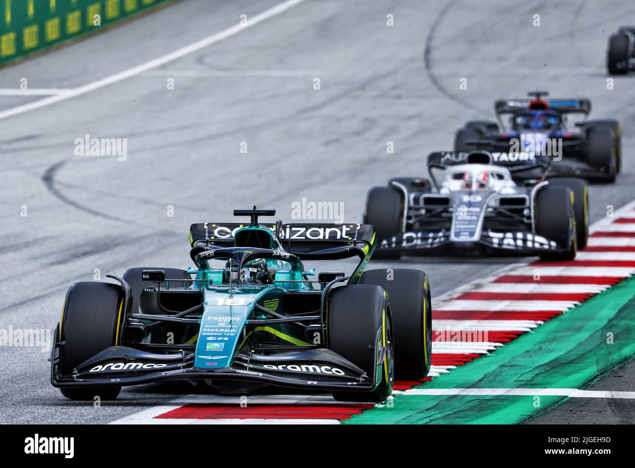 Lance Stroll (CDN) Aston Martin F1 Team AMR22. 10.07.2022. Formula 1 World Championship, Rd 11 ...