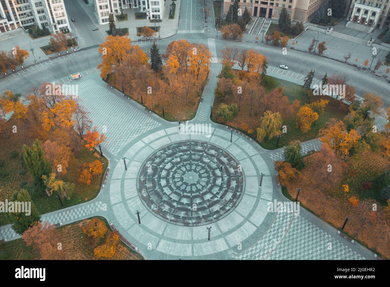 Kharkiv freedom square hi-res stock photography and images - Alamy