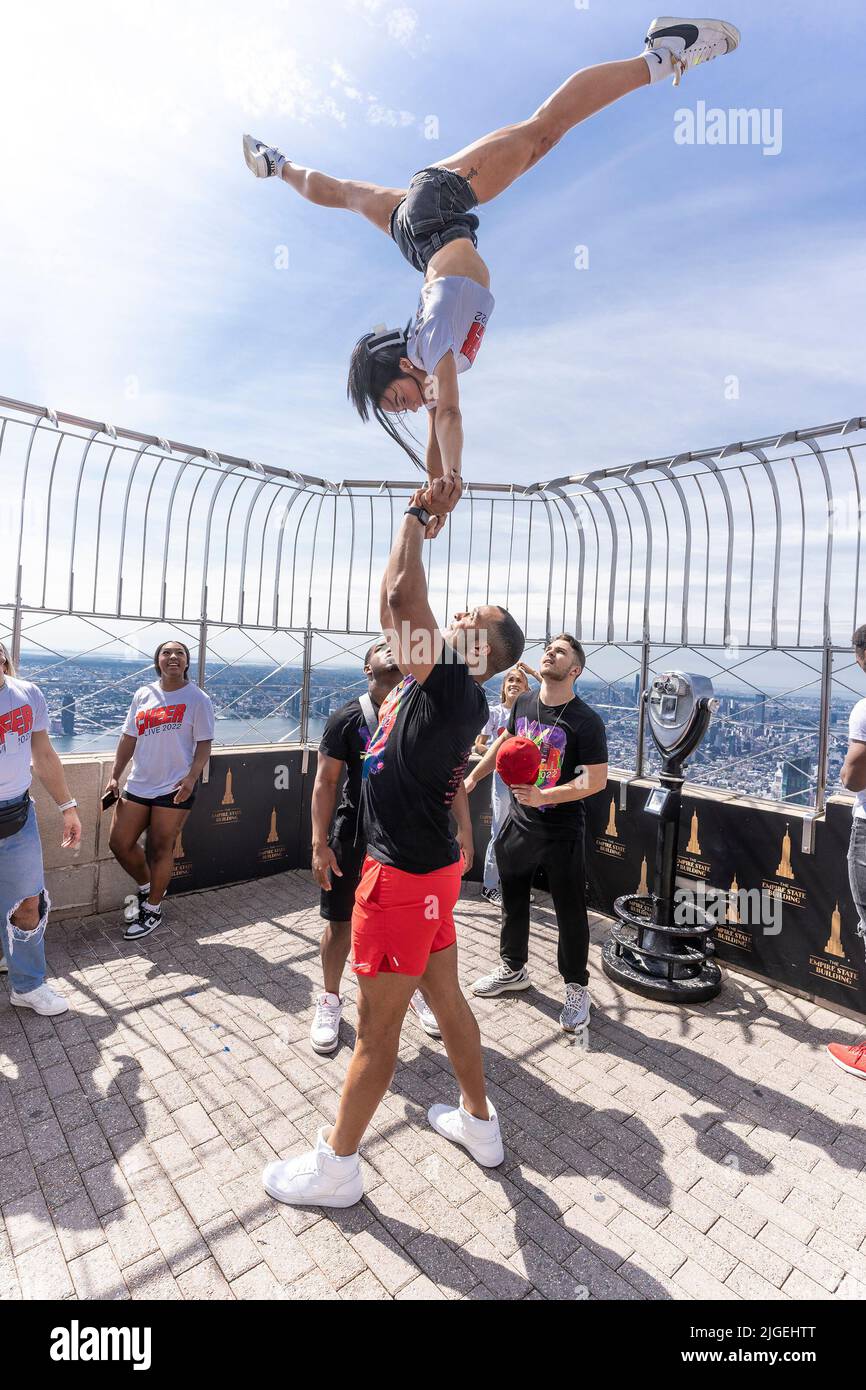 July 9, 2022, New York, New York, United States: Maddy Madison Brum (on ...
